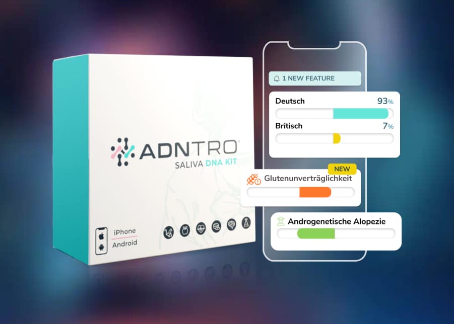 [DE Kit Landing] Der umfassendste DNA-Test - ADNTRO